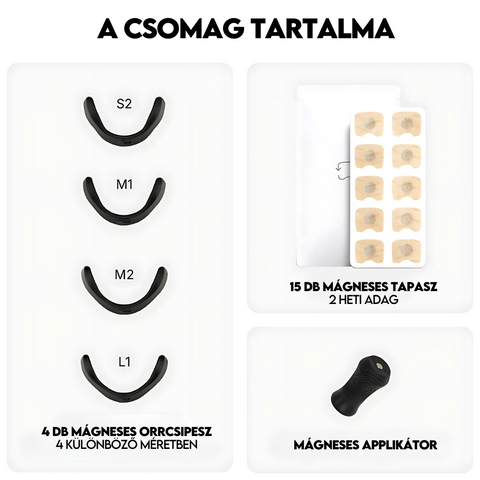 Brevita+ Mágneses Légzéskönnyítő Orrtapasz – Ortoquip